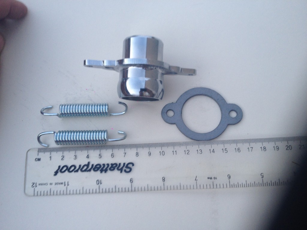 Pap Ros 125 new exhaust | Andrew Burtons page of delights